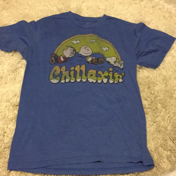 Peanuts | Shirts | 229 45 672 Peanuts By Shultz Chillaxin Tee | Poshmark